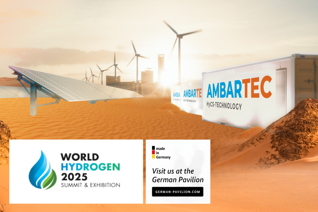 AMBARTEC – Energie und Wasserstoff speichern. Kompakt, effizient ...
